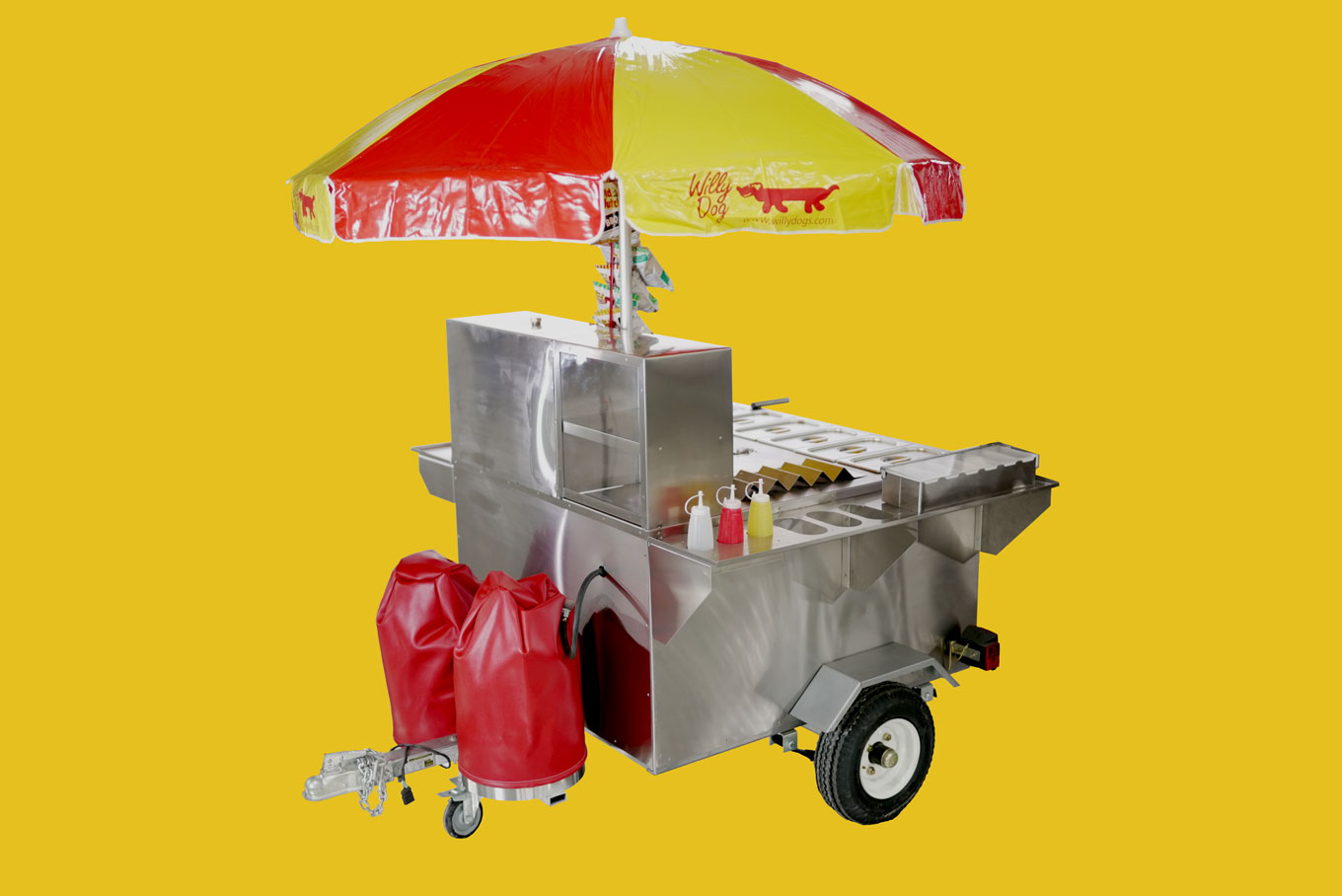 Our Most Popular Cart Style - The Hummer | Hot Dog Cart Catalog