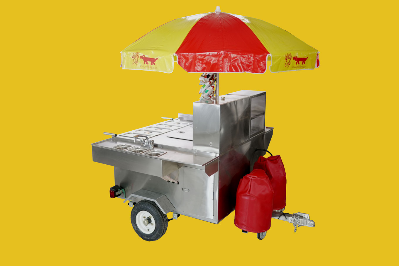Our Most Popular Cart Style - The Hummer | Hot Dog Cart Catalog