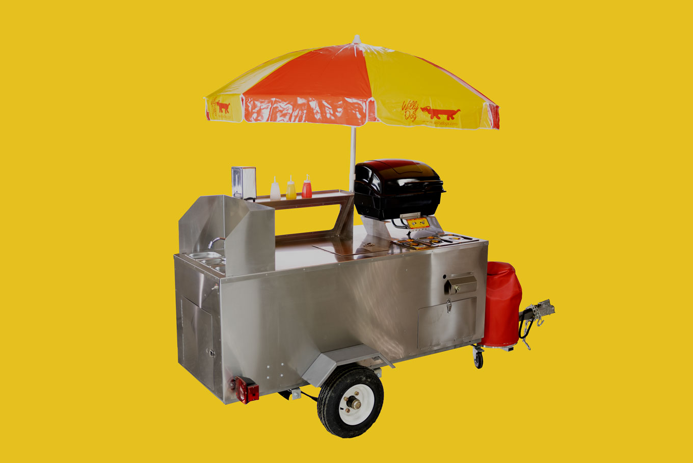 A 100 Hot Dog Cart | Willy Dogs Hot Dog Carts Catalog