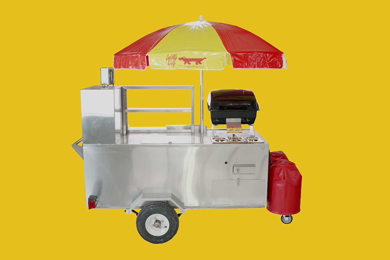 A 101 Hot Dog Cart | Willy Dogs Hot Dog Carts Catalog