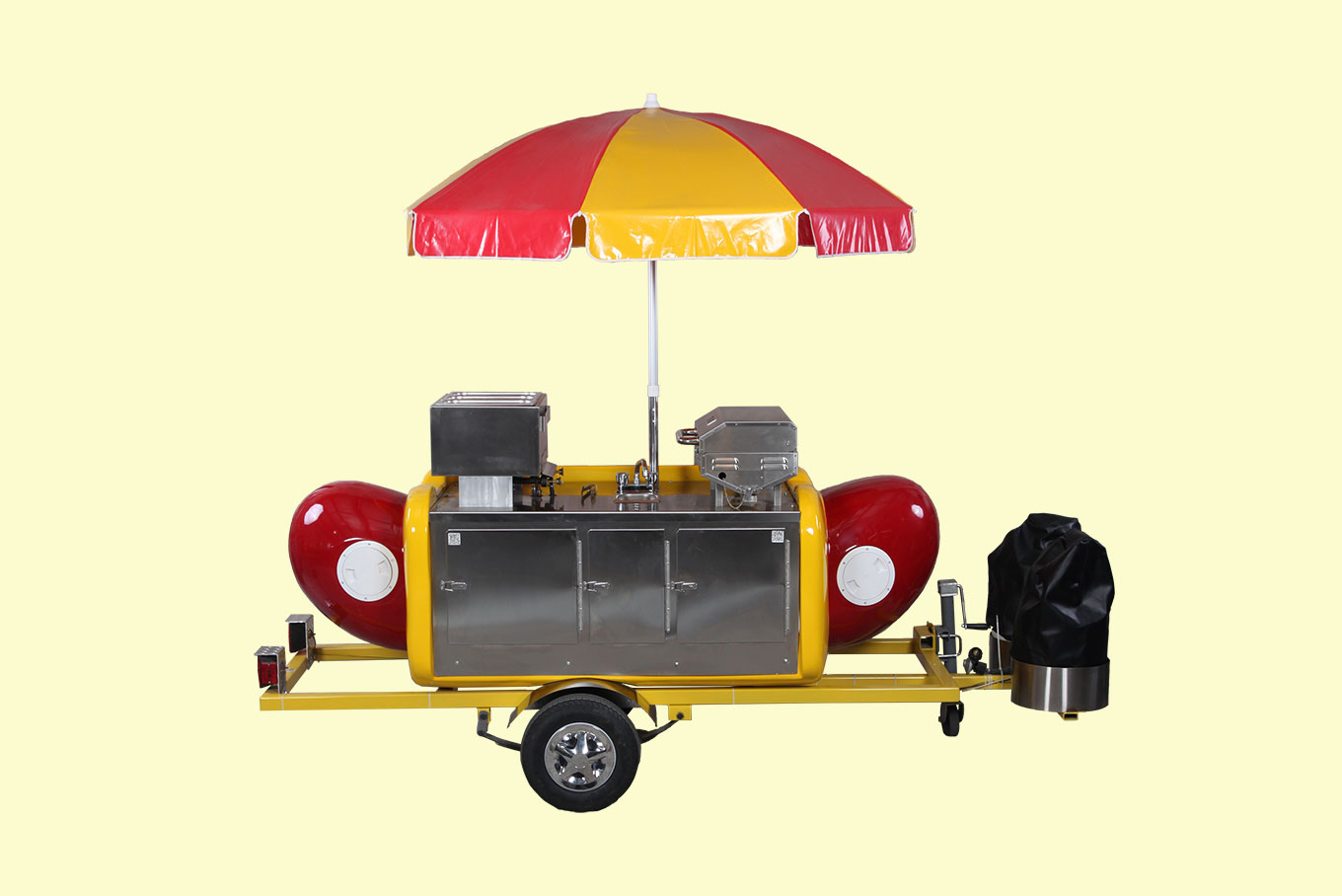 The Original Famous Willy Dog Cart | Hot Dog Carts Catalog